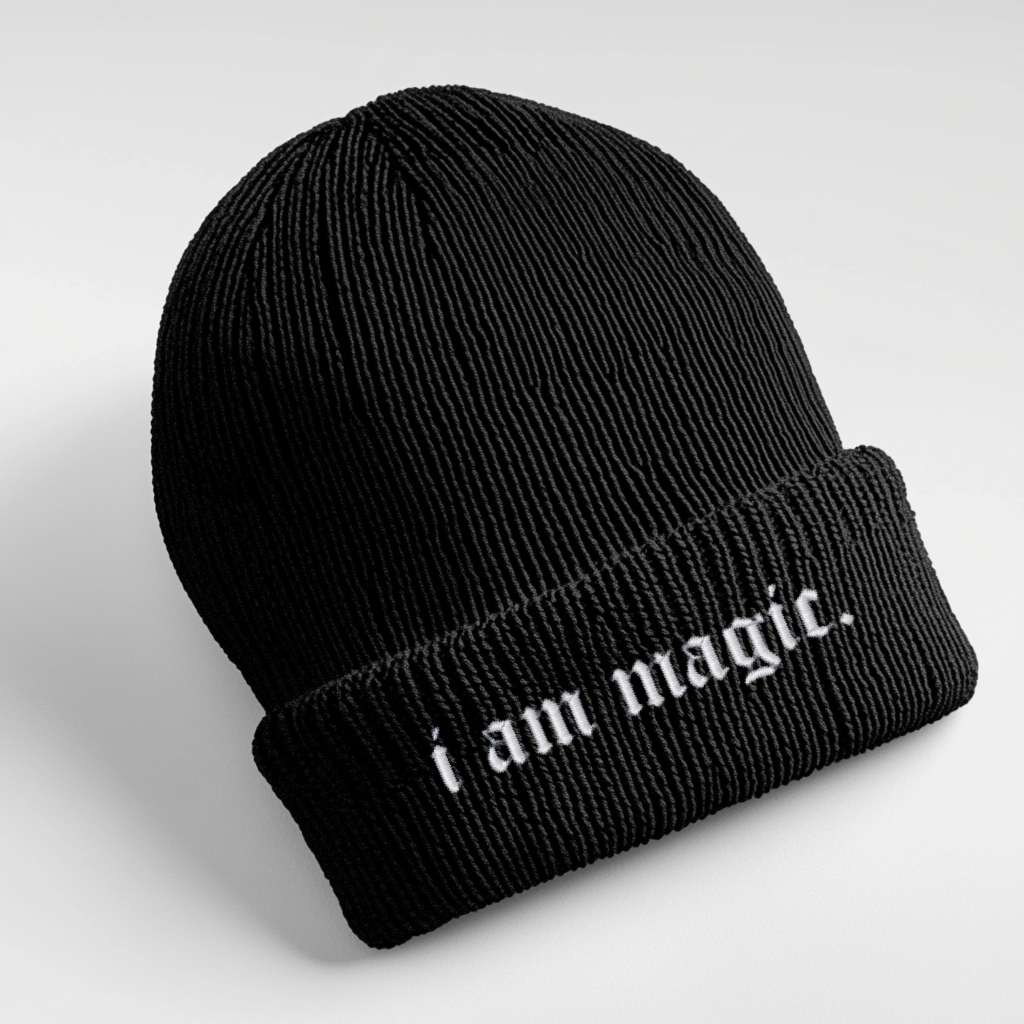 I Am Magic Beanie – Goth Little Sister